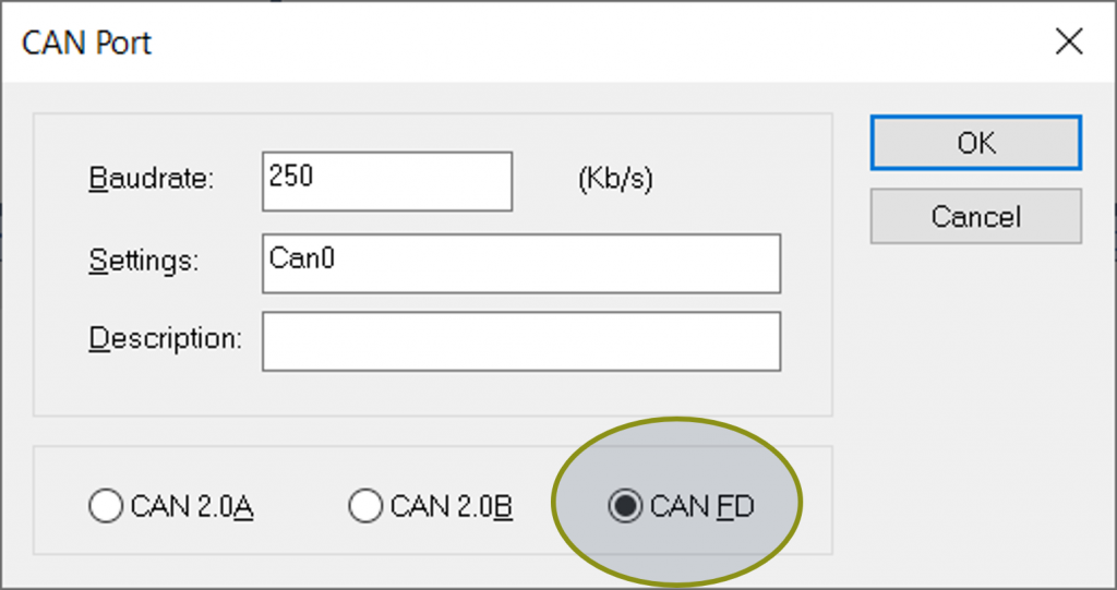 Communication CAN FD - straton
