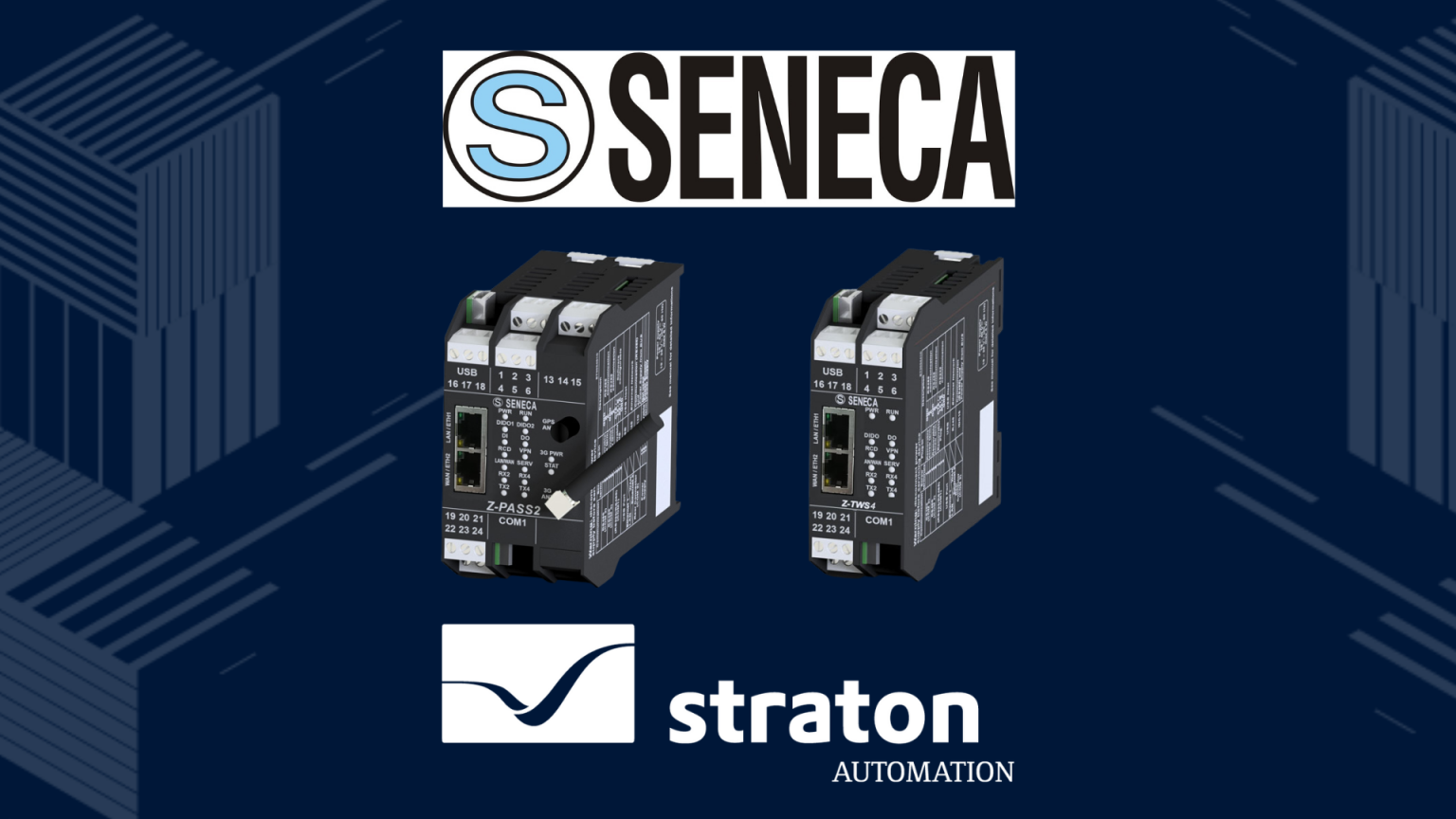 SENECA choses straton for its automation products - straton